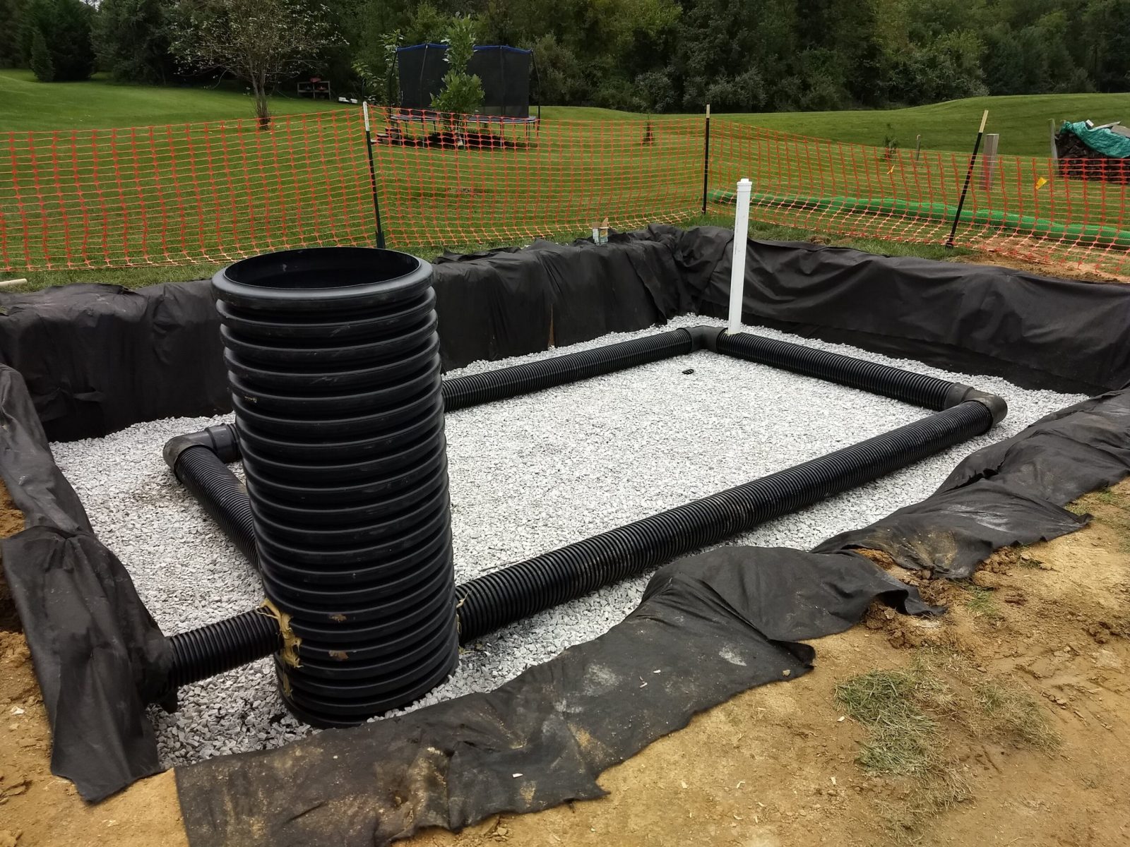 Drainage Systems Portfolio - Landesign Hardscapes & Masonry